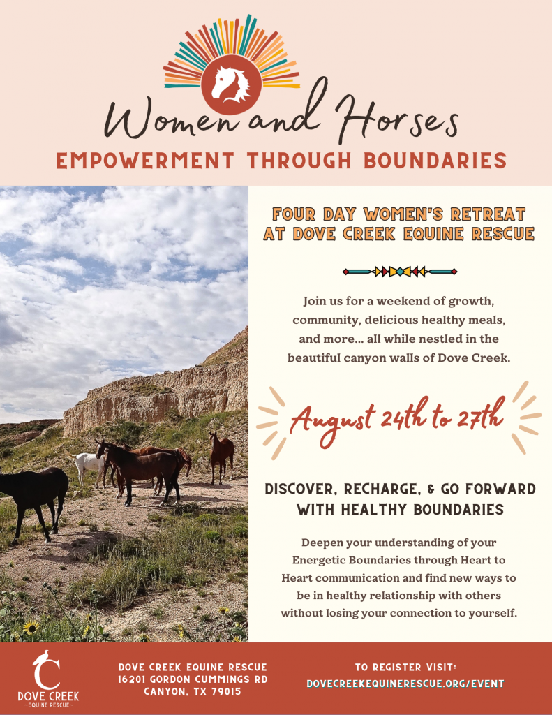 Women’s 4 Day Retreat – Empowerment through Healthy Boundaries